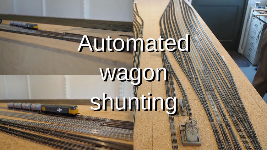 Automated wagon shunting [silent] - Diode Zone